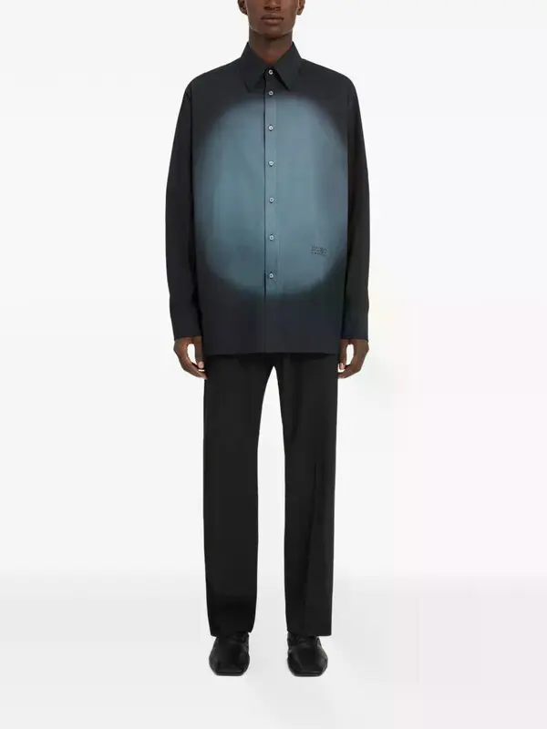 MAISON MARGIELA Spray Print Shirt - Black