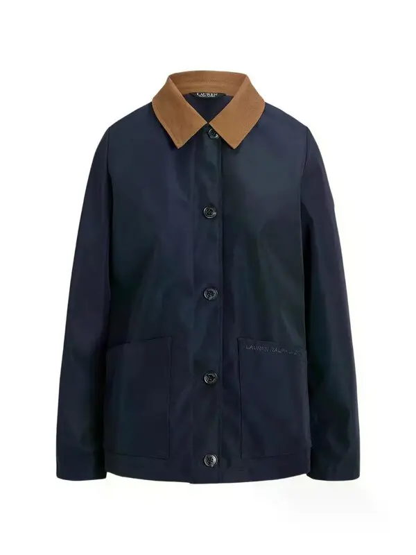 Ralph Lauren Collared Barn Coat - Blue