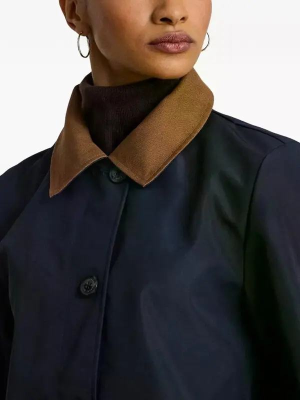 Ralph Lauren Collared Barn Coat - Blue
