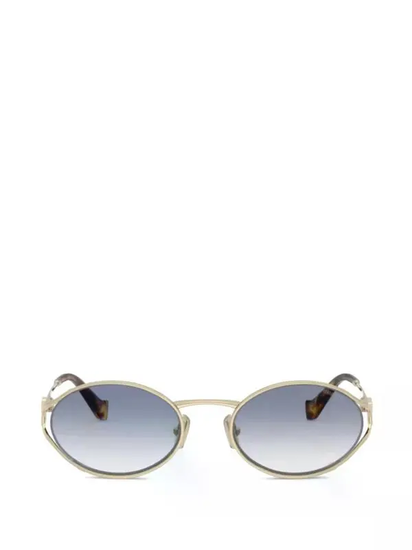 Miu Miu Oval-frame Sunglasses