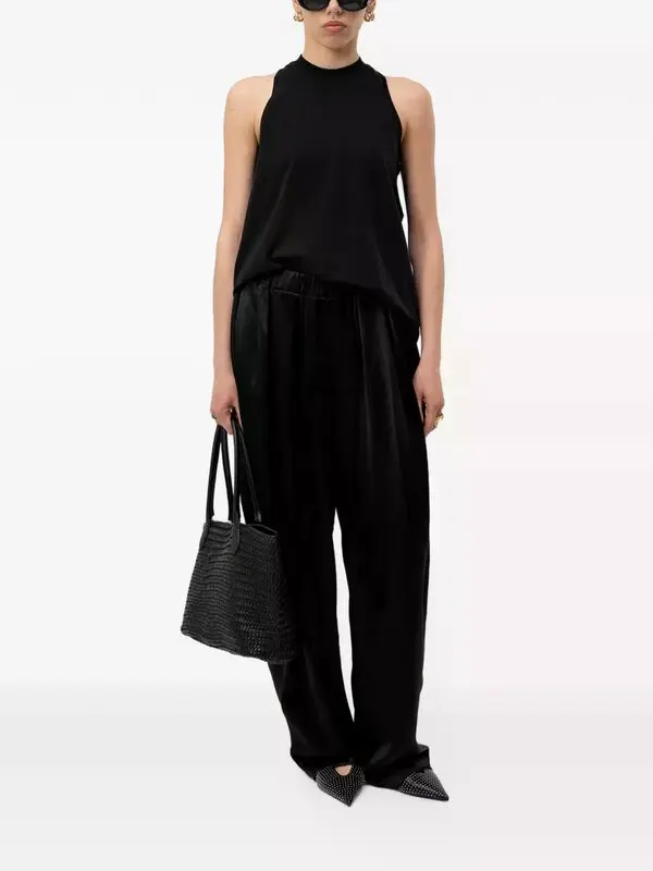 DARKPARK Sleeveless Racer-back Top With Cut-out Detail
