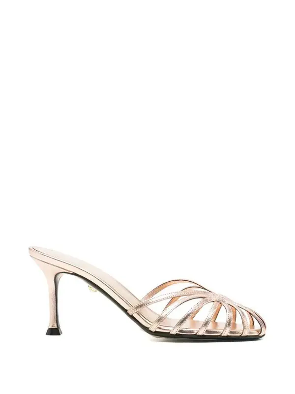 ALEVI MILANO Shine Strappy Heeled Sandals - Pink