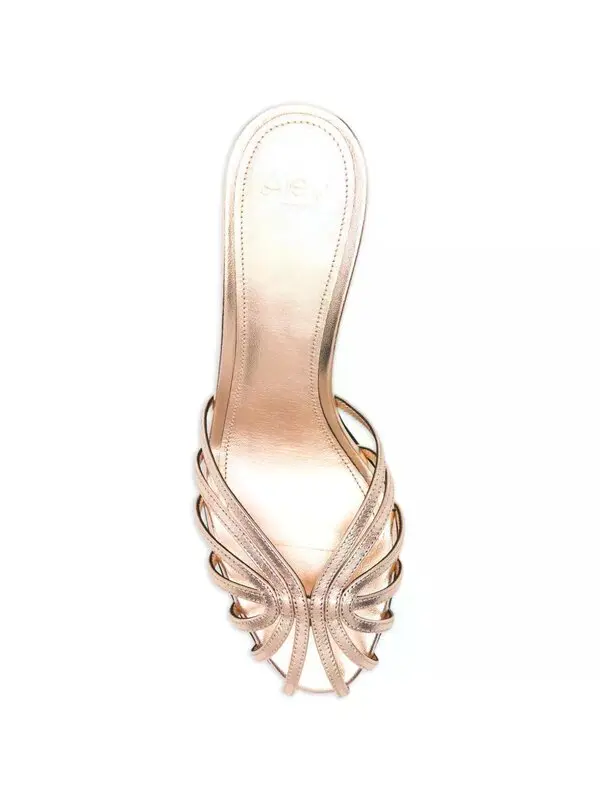 ALEVI MILANO Shine Strappy Heeled Sandals - Pink