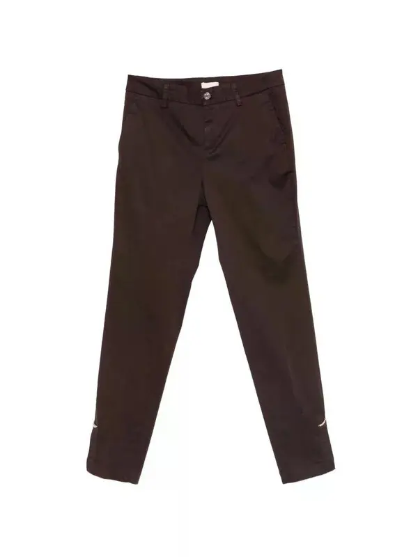 Liu Jo Embellishment Trousers - Brown