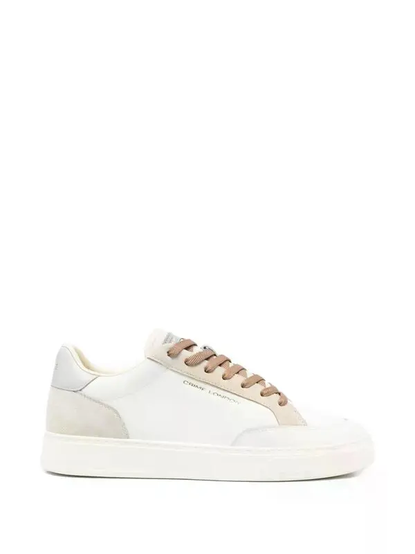 CRIME LONDON Suede Panel Sneakers