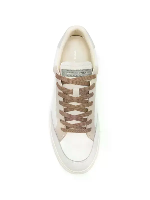 CRIME LONDON Suede Panel Sneakers
