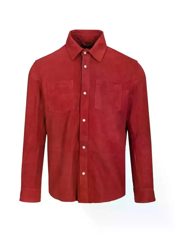 BARBA NAPOLI Pocket Jacket - Red