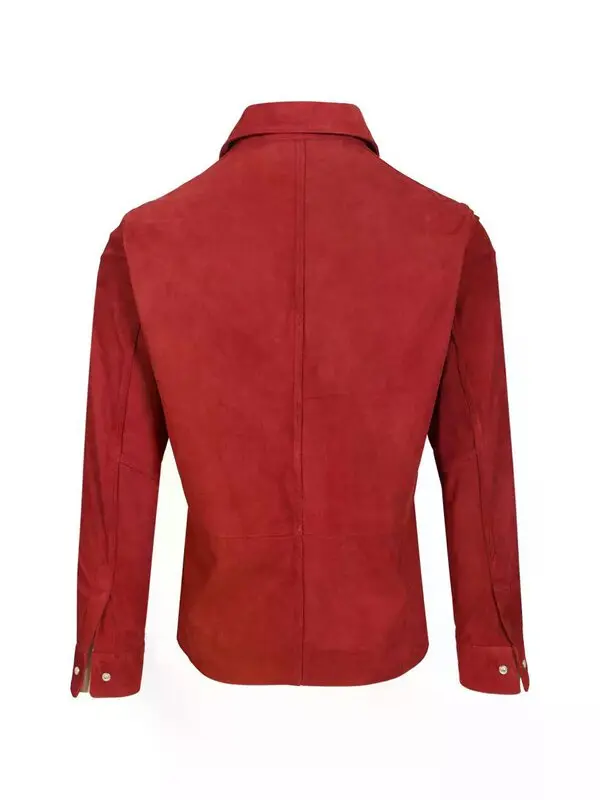 BARBA NAPOLI Pocket Jacket - Red