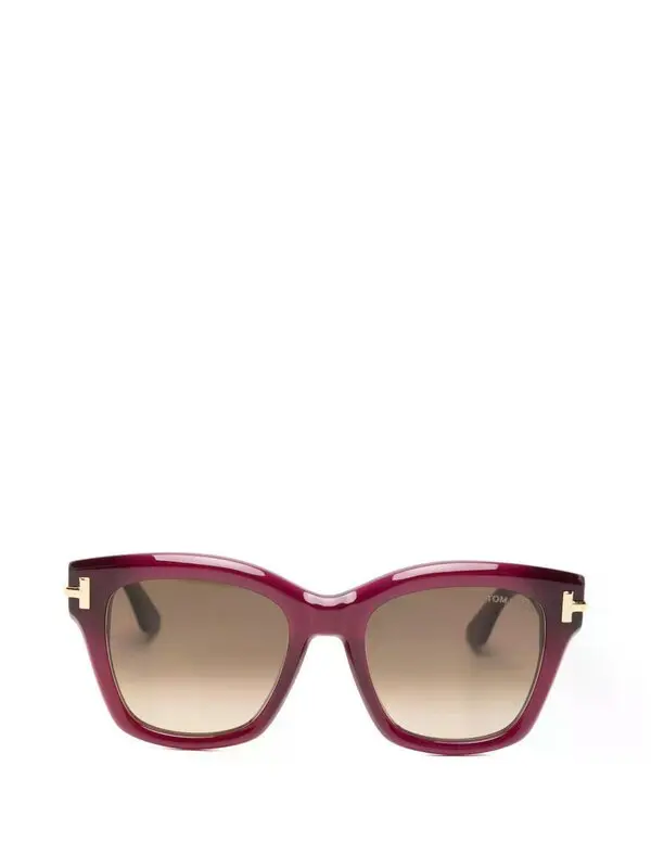 TOM FORD Geometric Sunglasses - Red