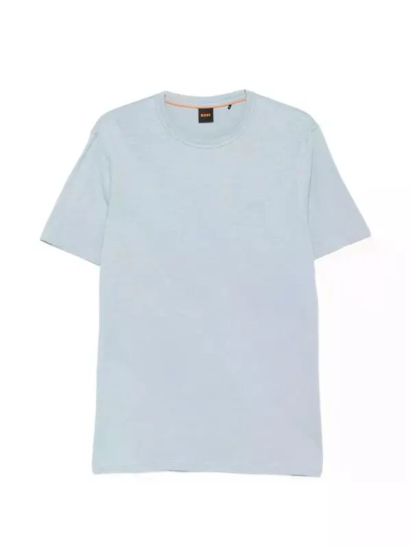 BOSS Cotton Jersey T-shirt With Logo Detail
