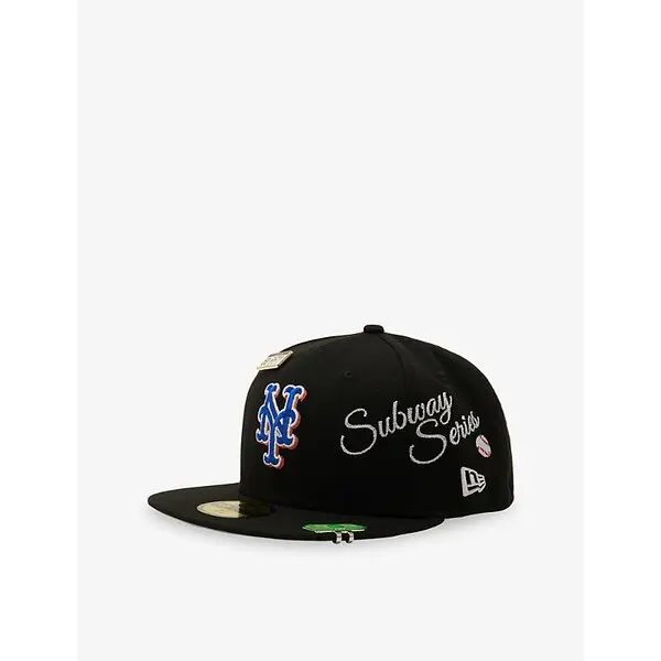 New Era 59fifty Subway Series New York Mets Cap - Black