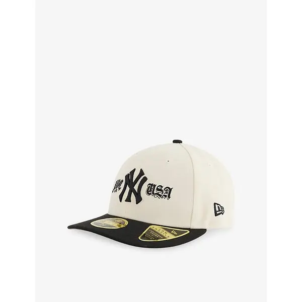 New Era 59fifty Coops New York Yankees Woven Cap - Light Beige