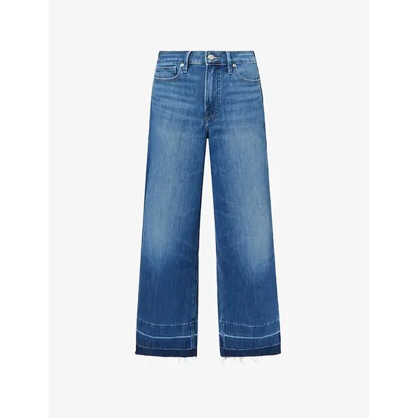 Good American Good Waist Palazzo Stretch-denim Jeans - Indigo1213