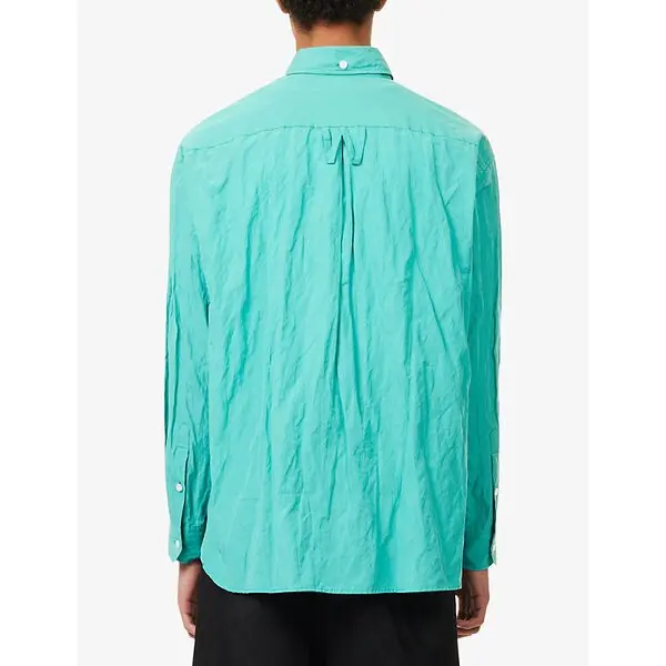 WILLY CHAVARRIA Veterano Long-sleeve Cotton-blend Shirt