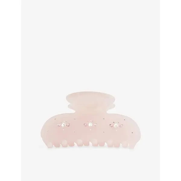 EMI JAY Sweetheart Embellished Claw Clip - Blush Drop