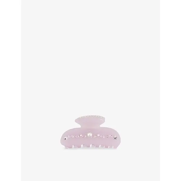 EMI JAY Sweetheart Embellished Claw Clip - Lilac Sky
