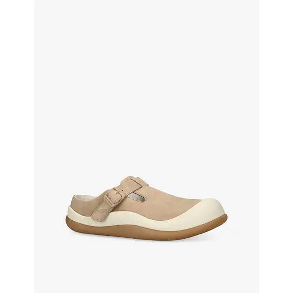 Axel Arigato Squish Suede Mules - Tan Comb