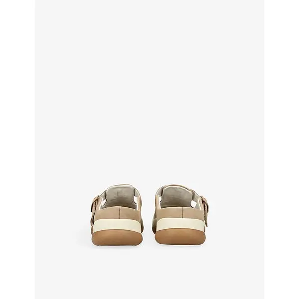 Axel Arigato Squish Suede Mules - Tan Comb
