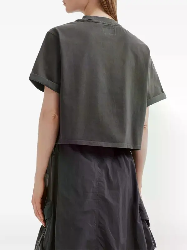 Izzue Cut-out Detail T-shirt - Grey