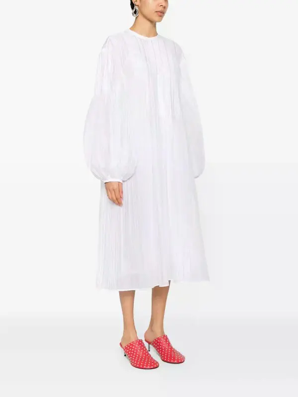 JIL SANDER Plissé Dress