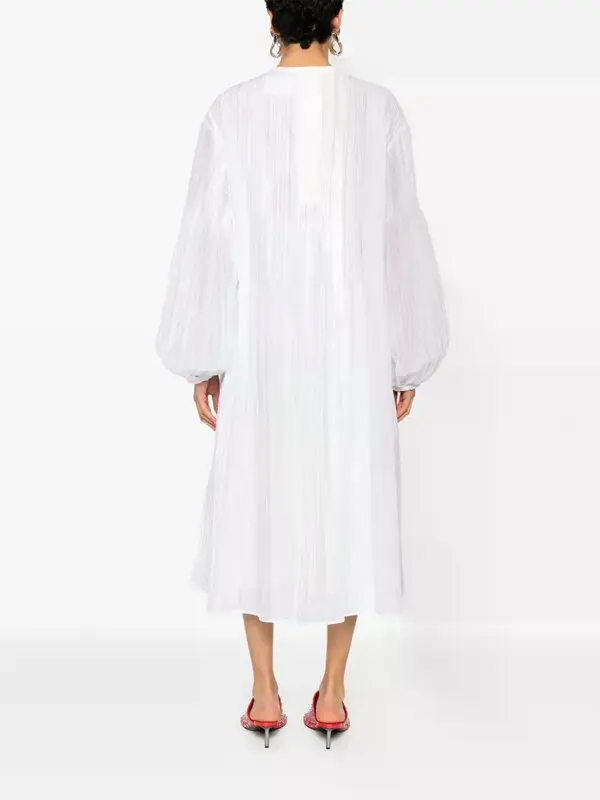 JIL SANDER Plissé Dress