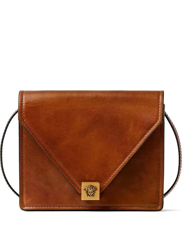 Versace Severine Leather Mini Bag - Brown