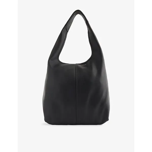 Ami Etienne Leather Hobo Bag - Noir