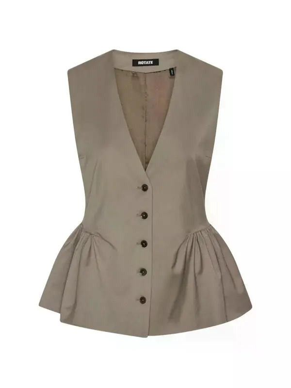 ROTATE BY BIRGER CHRISTENSEN Peplum Waistcoat