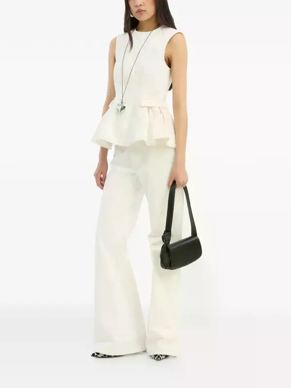 ROTATE BY BIRGER CHRISTENSEN High-waisted Flared Jeans