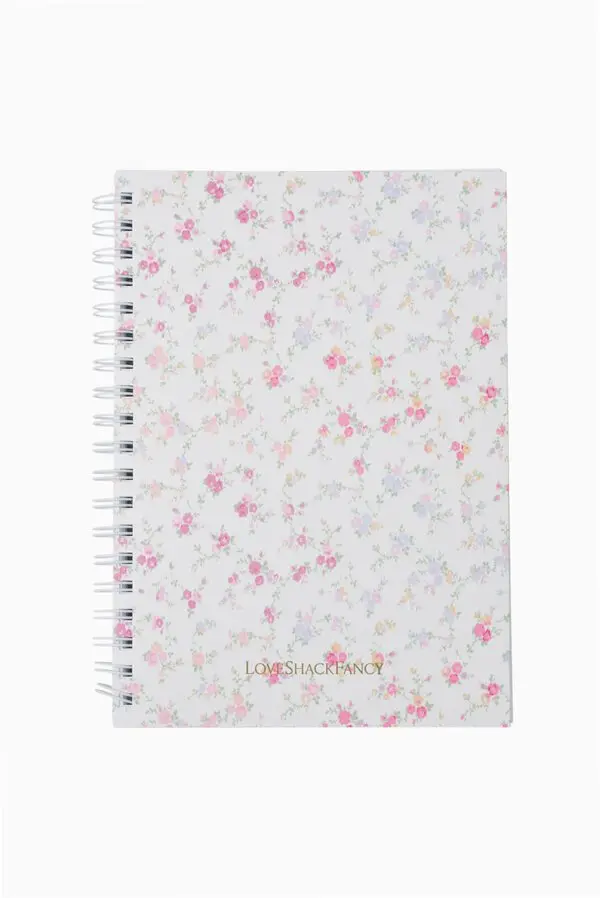 LoveShackFancy Spiral Notebook - Confetti Bloom