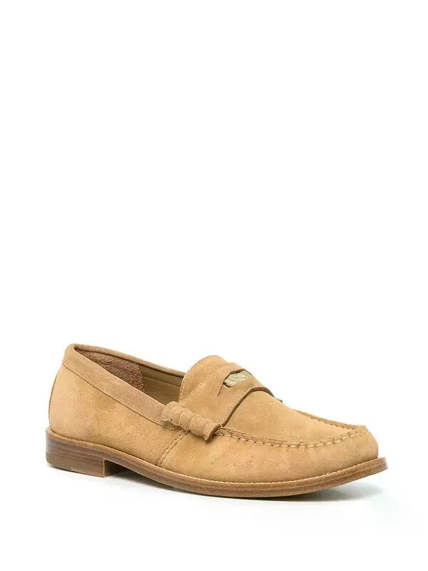 Rhude Suede Penny Loafers