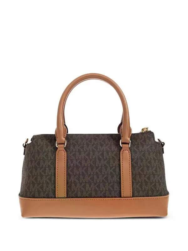 Michael Kors Small Andie Logo-charm Tote - Brown