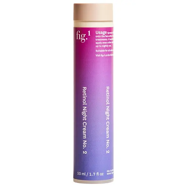 FIG.1 0.3% Retinol Refillable Night Cream For Fine Lines + Wrinkles - One-color
