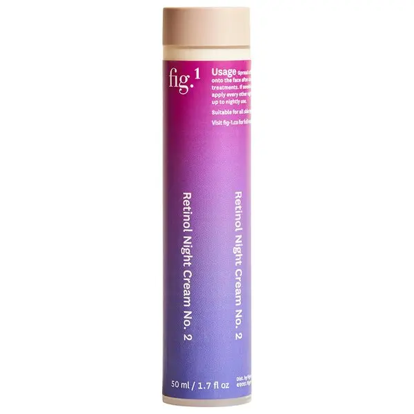 FIG.1 0.3% Retinol Refillable Night Cream For Fine Lines + Wrinkles - One-color