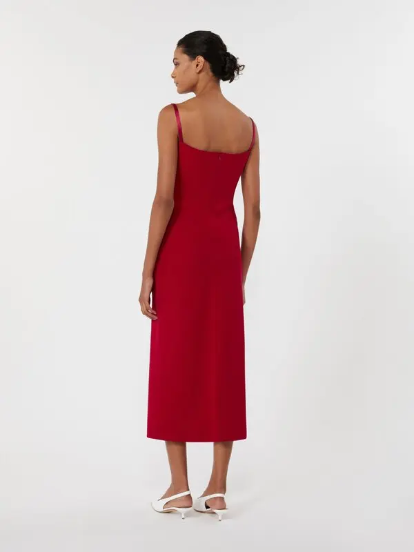 Max Mara Cady Midi Dress - Geranium