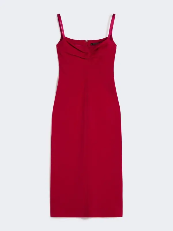 Max Mara Cady Midi Dress - Geranium