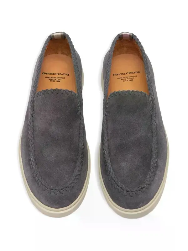 Officine Creative Bones 104 Leather Sneakers