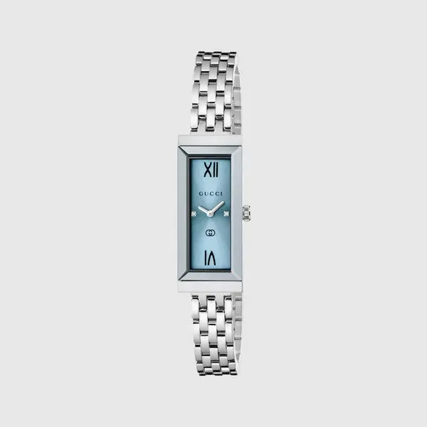 Gucci G-frame 14x34mm Watch - Steel