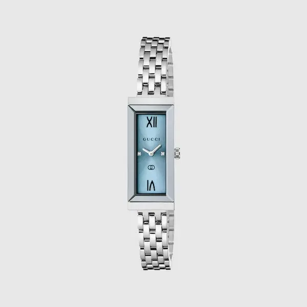 Gucci G-frame 14x34mm Watch - Steel