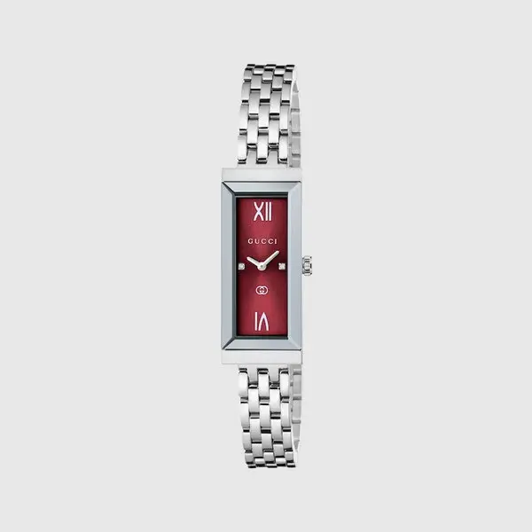Gucci G-frame 14x34mm Watch - Steel