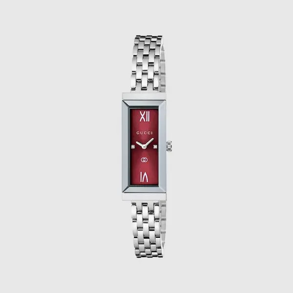 Gucci G-frame 14x34mm Watch - Steel
