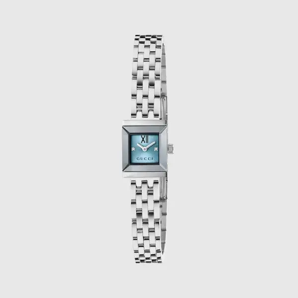 Gucci G-frame Watch, 14x18mm - Steel