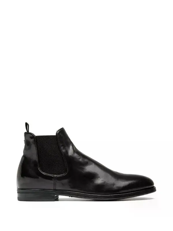 Officine Creative Vanderbilt Leather Derby Shoes - Black