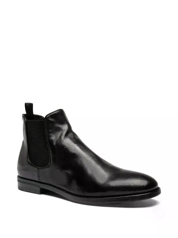 Officine Creative Vanderbilt Leather Derby Shoes - Black
