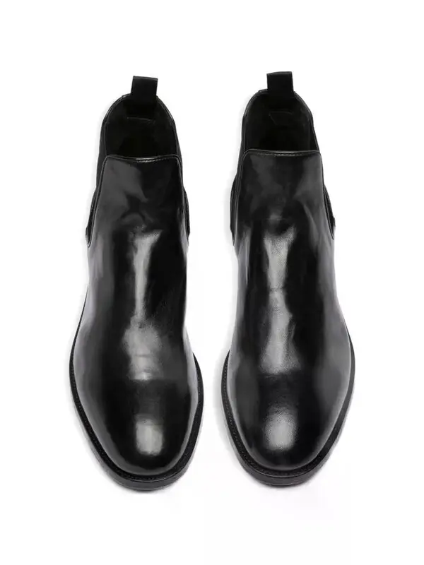 Officine Creative Vanderbilt Leather Derby Shoes - Black
