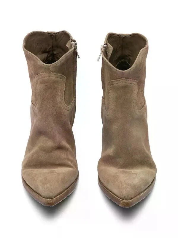 Officine Creative Wanda Suede Boots - Neutrals