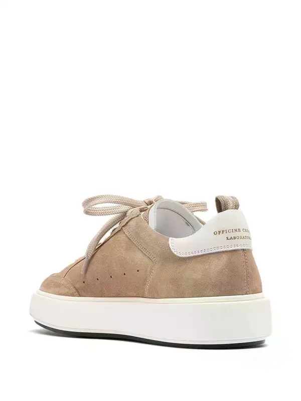 Officine Creative Sequel 101 Leather Sneakers - Neutrals