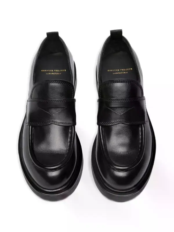 Officine Creative Engineer 101 Leather Loafers