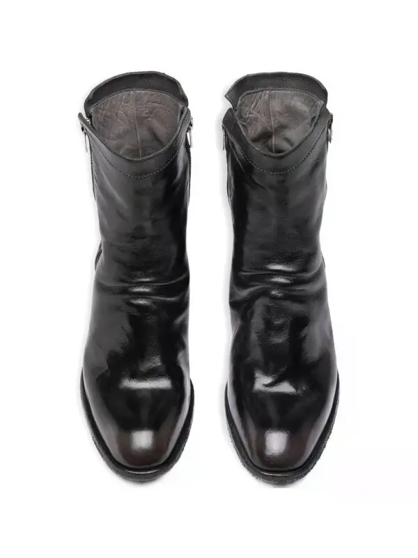 Officine Creative Sydney Zip Up Ankle Boots