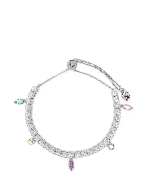 SWAROVSKI Tennis Adjustable Chain Bracelet - Silver